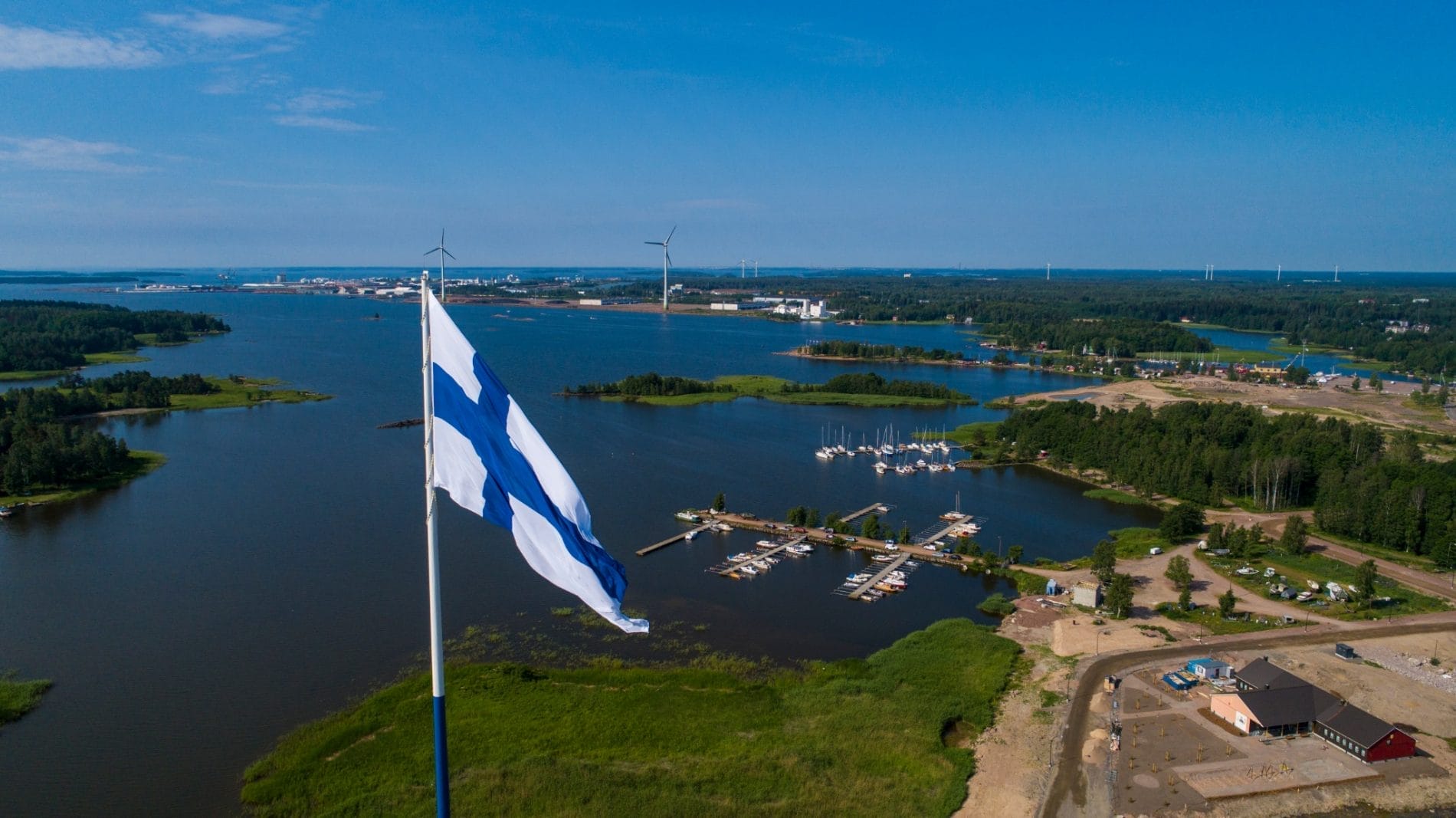 Haminan suurlippu ja lippupuistot - Haminan kaupunki